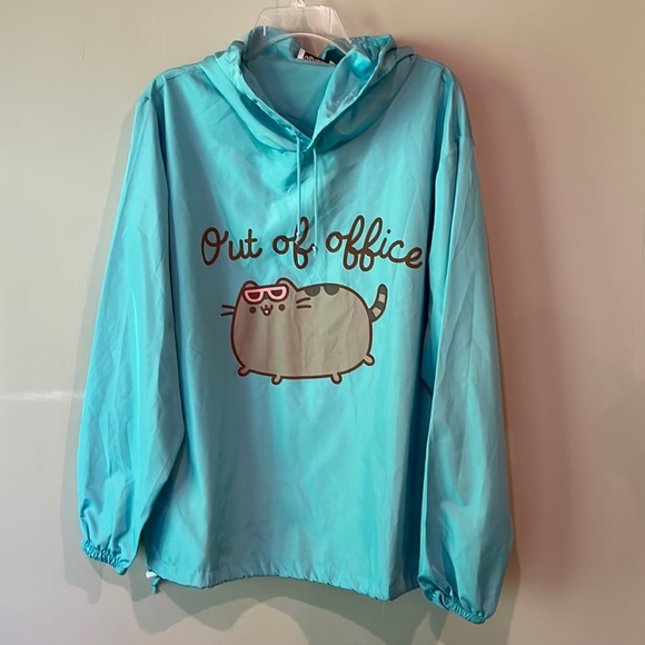 Pusheen | Jackets & Coats | Pusheen Out Of Office Windbreaker | Poshmark